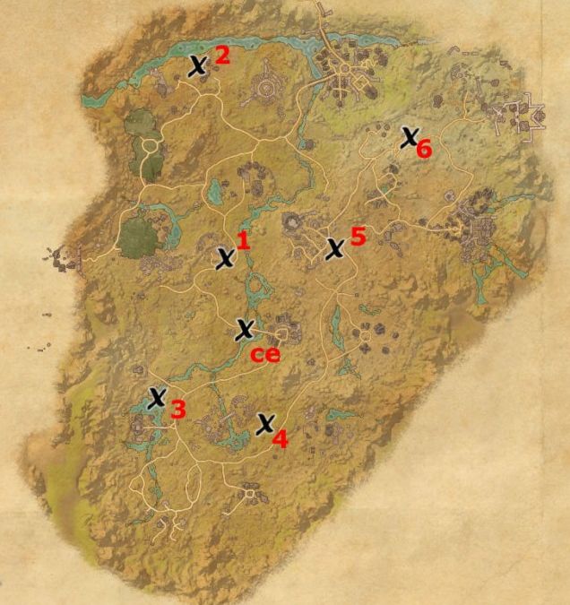 Карты сокровищ — Википедия по игре The Elder Scrolls Online