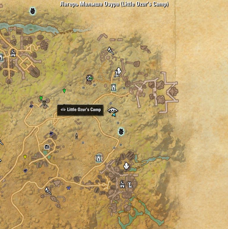 Лагерь Малыша Озура — Википедия по игре The Elder Scrolls Online
