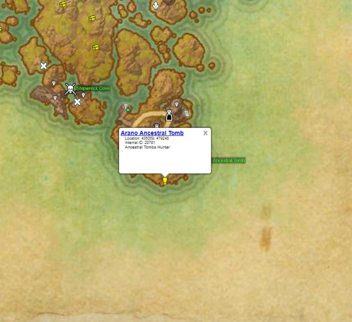 Исследователь родовых гробниц — Википедия по игре The Elder Scrolls Online