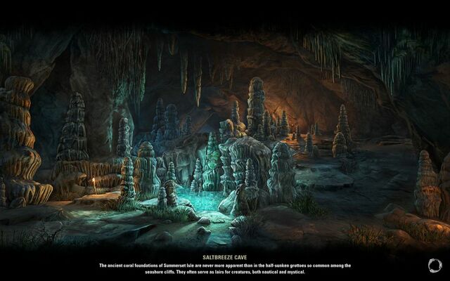 Пещера Соленый Бриз — Википедия по игре The Elder Scrolls Online