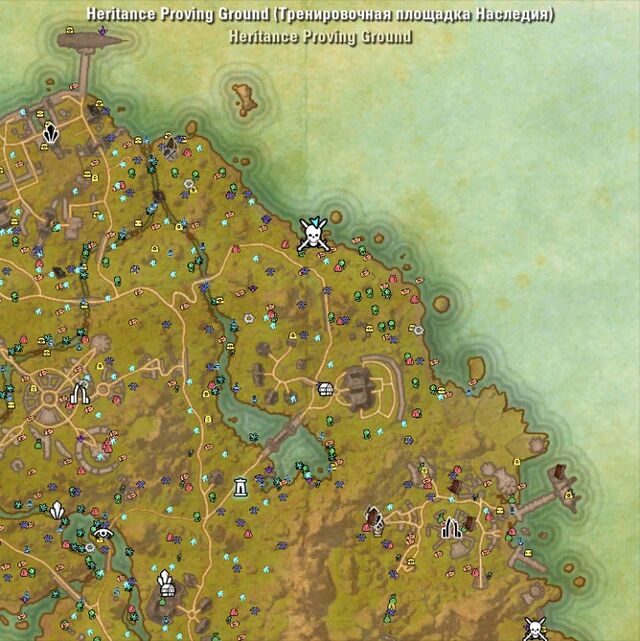 Тренировочная площадка Наследия — Википедия по игре The Elder Scrolls Online